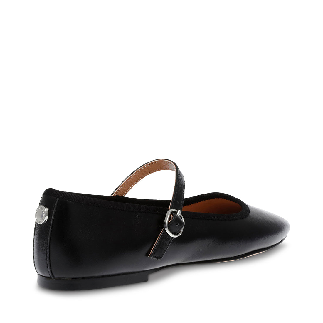 VINETTA BLACK LEATHER FLATS – VALIRAM247.COM