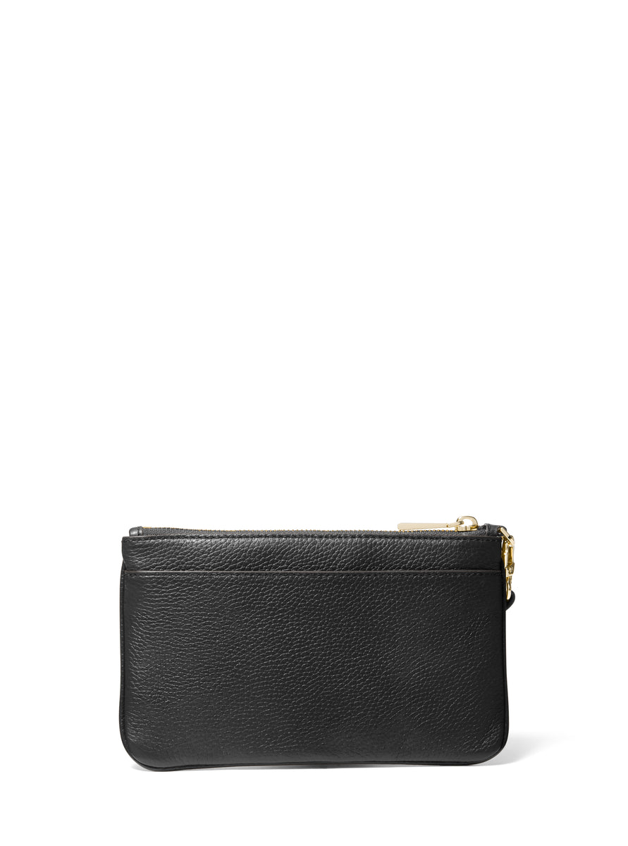 Medium Pebbled Leather Wristlet – VALIRAM247.COM
